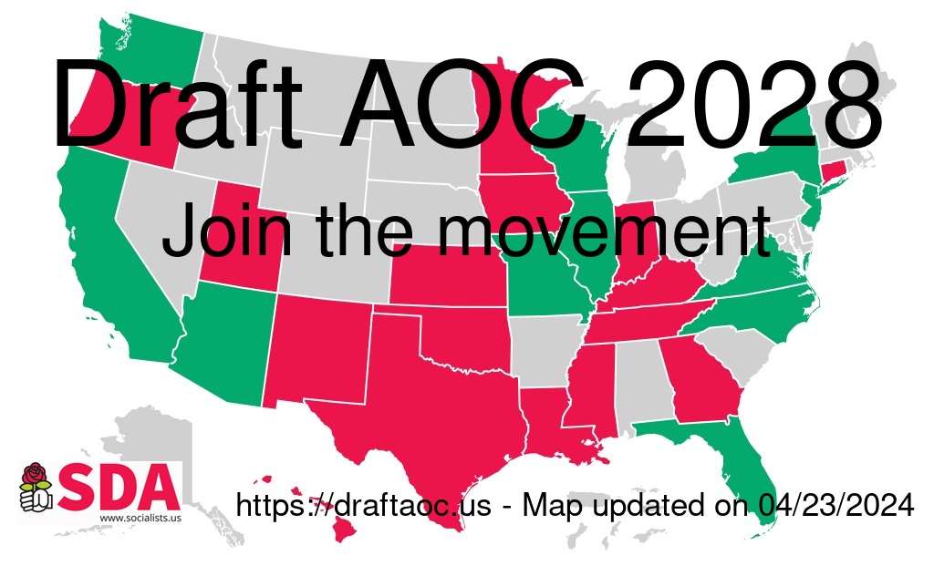 Draft AOC 2028 - Alexandria Ocasio-Cortez for president