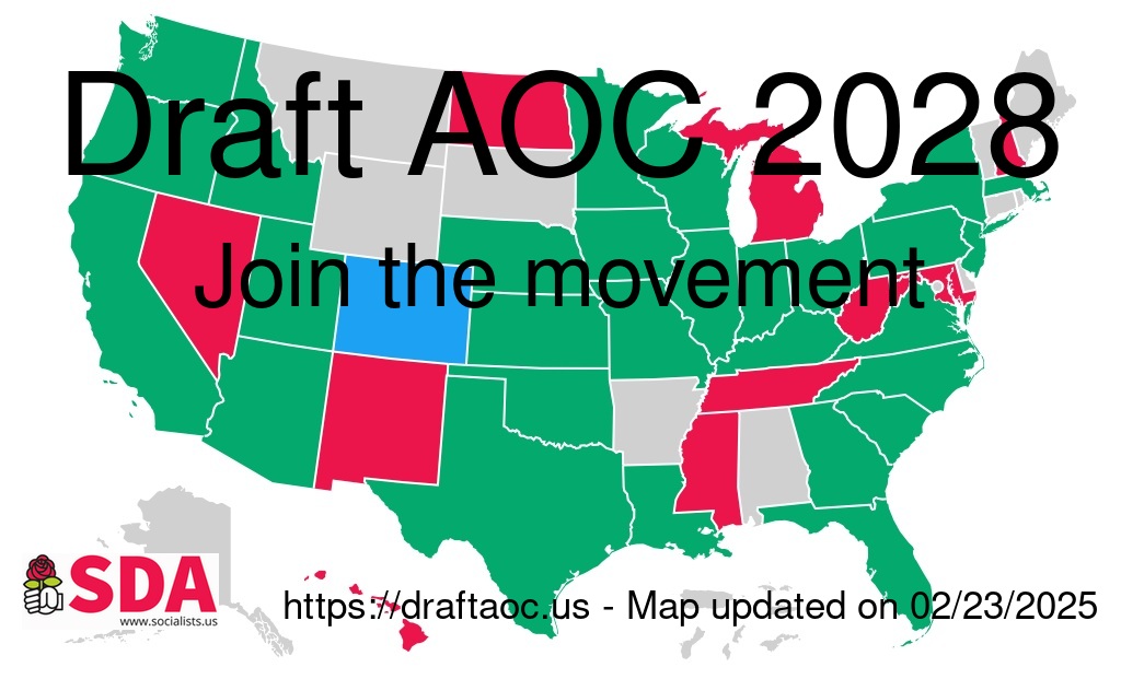 Draft AOC 2028 - Alexandria Ocasio-Cortez for president
